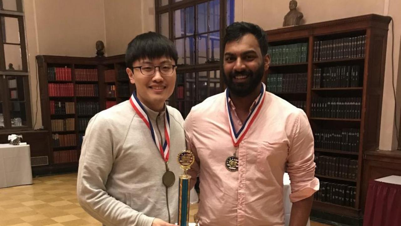 Congratulations to Drs. Woojin Lee and Harry Wanar | Anesthesiology